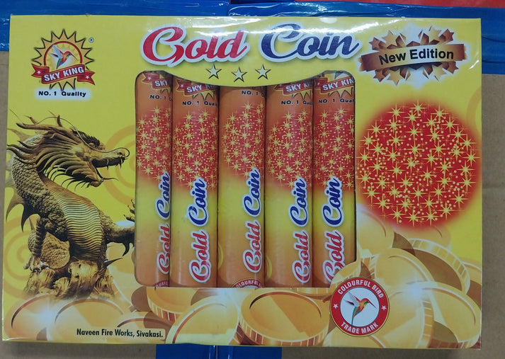 GOLD COIN 5 PCS – sivakasi crackers bazzar