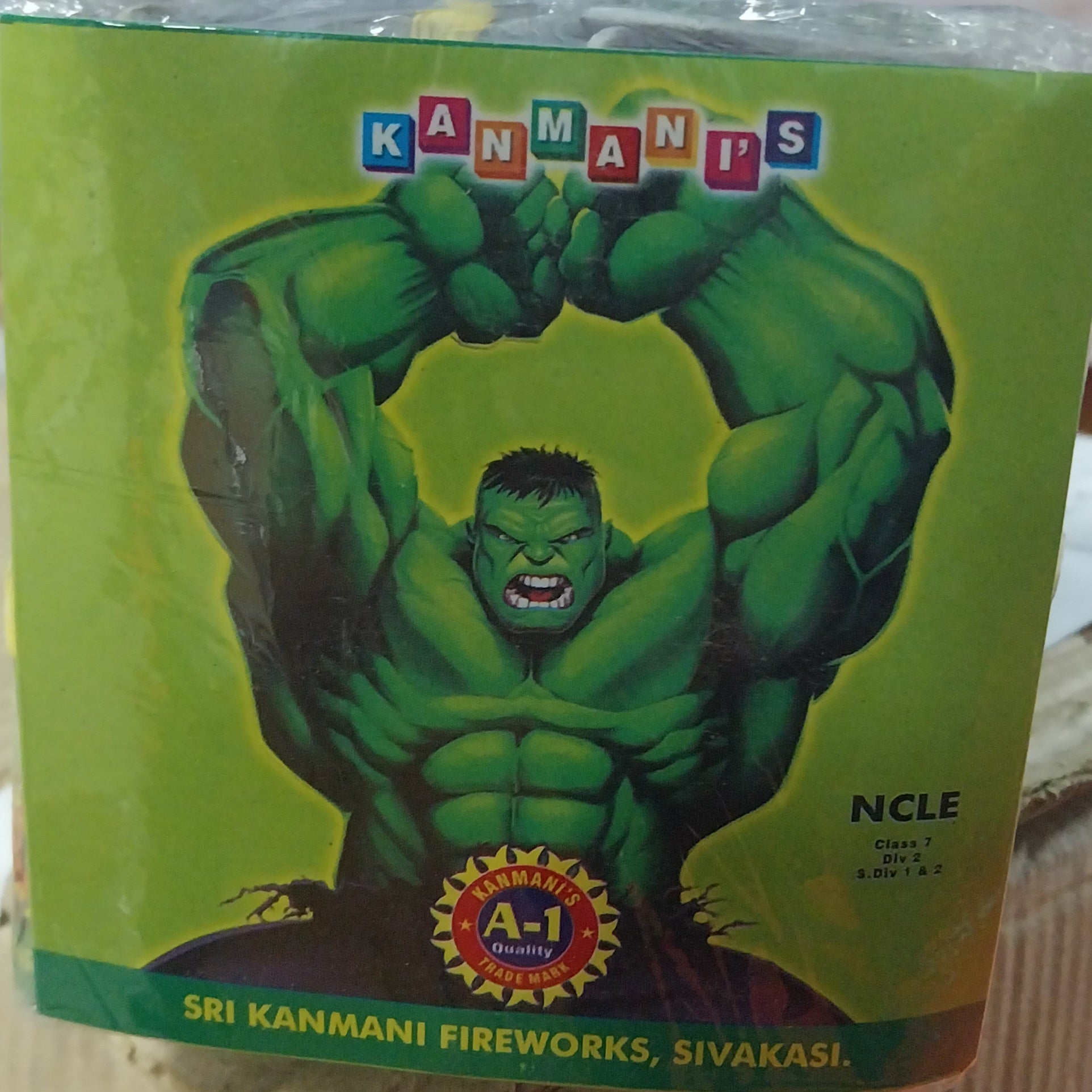 4 '' HULK – sivakasi crackers bazzar